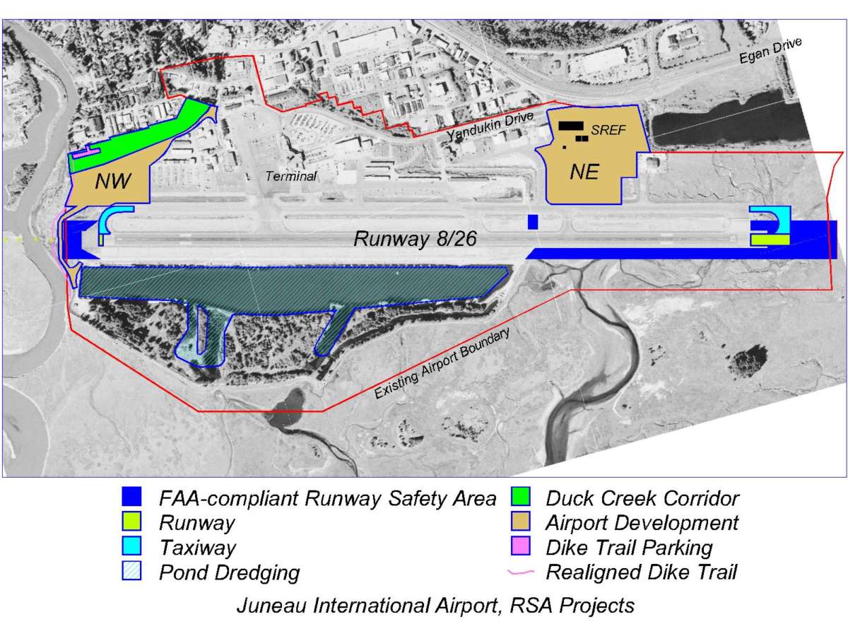 Airport – Projects – Runway Safety Area – City and Borough of Juneau