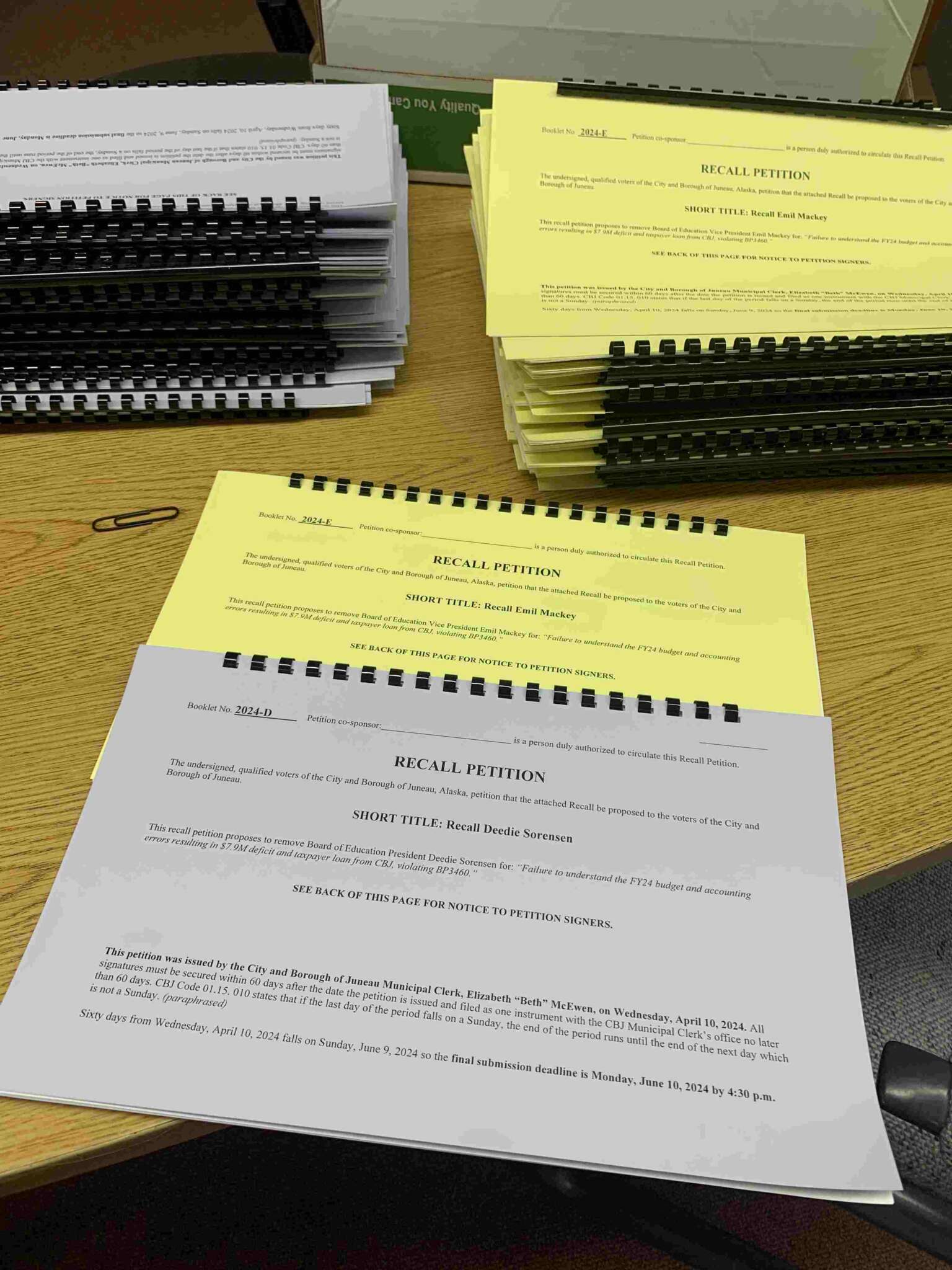 Election Officials Approve Recall Petition Applications for School ...